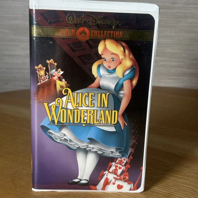 ALICE IN WONDERLAND (VHS, 2000, Gold Collection Edition) Vintage Movie £8.94 - PicClick UK