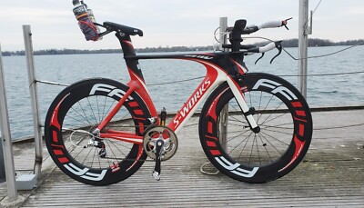 MINT S-WORKS SPECIALIZED SHIV TT Bike, Sram Red groupset, FFWD f9r Full ...