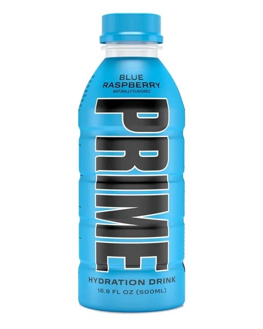 PRIME HYDRATION ENERGY Drink - Blue Raspberry, 500ml - Uk - Logan Paul ...