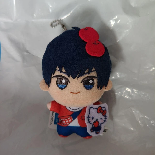 BLUE LOCK SANRIO Yoichi Isagi Chibigurumi vol.1 Plush Doll Mascot Kitty ...