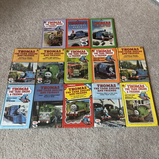 VINTAGE THOMAS THE Tank Engine & Friends Ladybird Books x 13 £11.11 ...