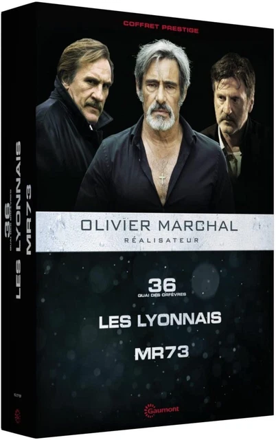 DVD OLIVIER MARCHAL, réalisateur : 36 Quai des Orfèvres + Les Lyonnais ...