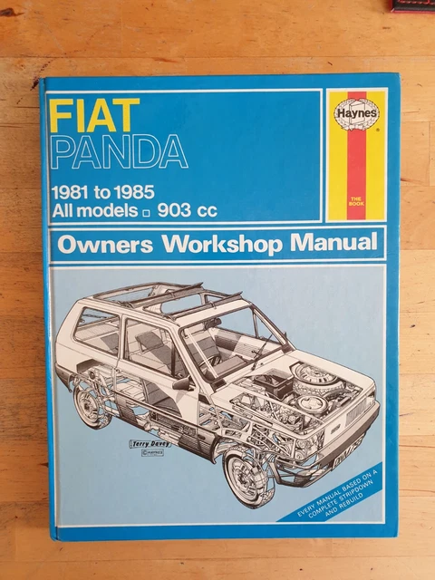 FIAT PANDA (ALL Models, 903cc, 1981-1985) Haynes Workshop Manual £5.38 ...