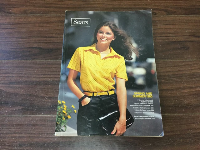 1980 SEARS SPRING and Summer Catalog Canada $59.99 - PicClick CA