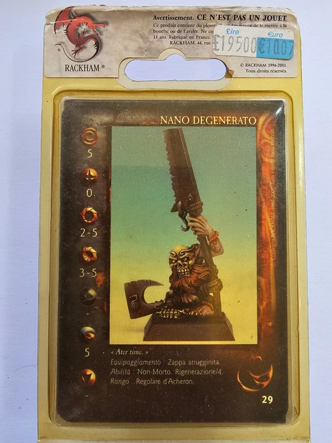 RACKHAM CONFRONTATION ACHERON Dwarf Zombies OP EUR 11,68 - PicClick IT