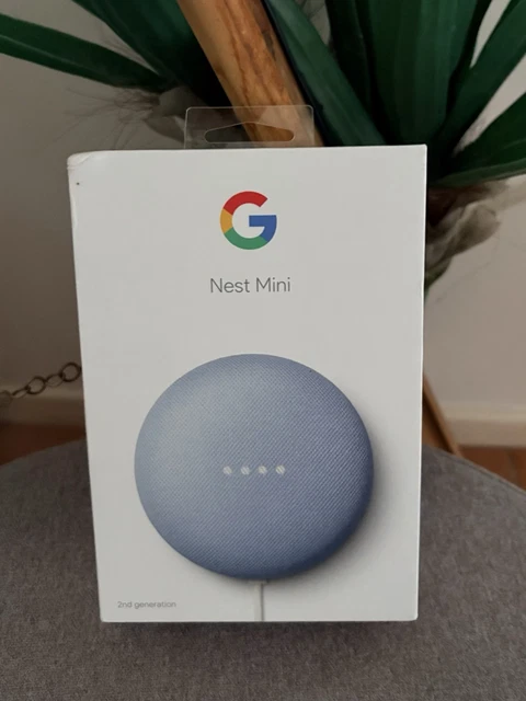 GOOGLE NEST MINI Smart Speaker With Genuine Google Power Adapter $39.99 ...