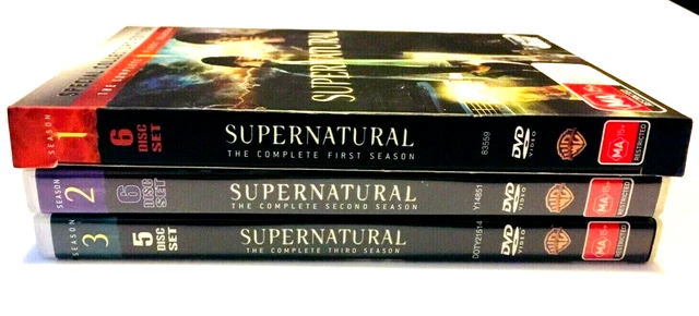 SUPERNATURAL SERIES SEASON 1 2 3 Special Collectors Edition Region 4 ...