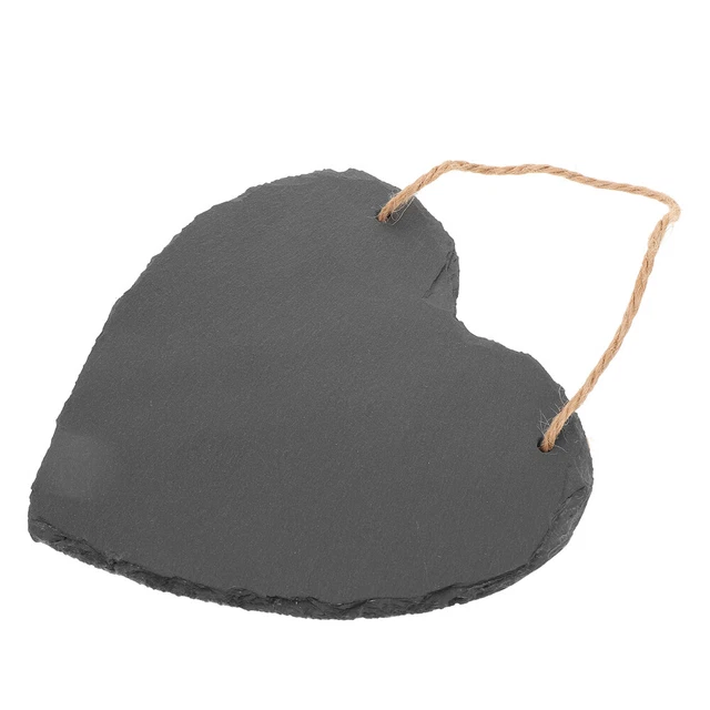 LABEL DOUBLE-SIDED USE Message Board Signs Heart Shaped Chalk £13.59 ...