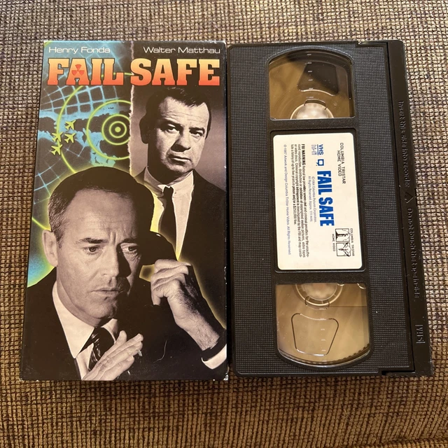 FAIL-SAFE VHS 1996 Henry Fonda Walter Matthau Columbia Pictures £2.85 - PicClick UK