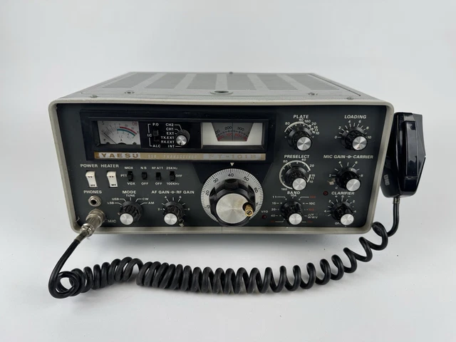 YAESU HF TRANSCEIVER FT-101B - Amateurfunk Receiver - Japan 1972 EUR 14 ...