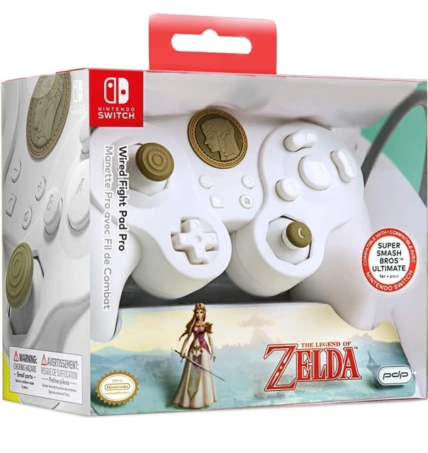 PDP WIRED FIGHT Pad Pro Special Edition Zelda Controller Pad Nintendo ...