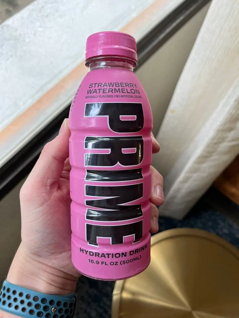 PRIME HYDRATION STRAWBERRY Watermelon KSI Logan Paul x1 USA Bottle 🇺🇸🍓🍉 ...