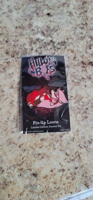 **RARE** UNOPENED HELLUVA boss Pin-Up Loona Limited Edition Enamel Pin ...