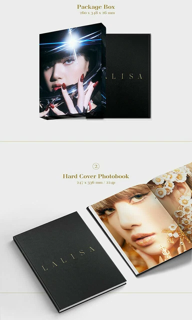 BLACKPINK LISA LALISA PHOTO BOOK SPECIAL EDITION/Buch+5 Karte+8 Post ...