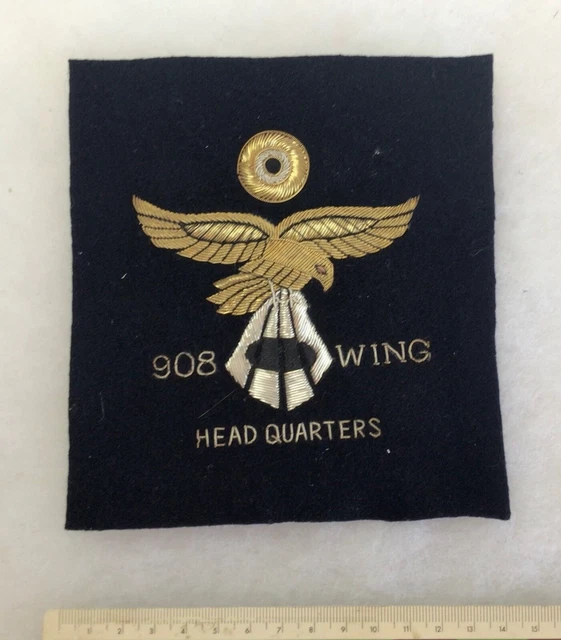 WW2 ETATS-UNIS US ARMY AIR FORCES USAAF USAF - Insigne PATCH 908 WINGS ...