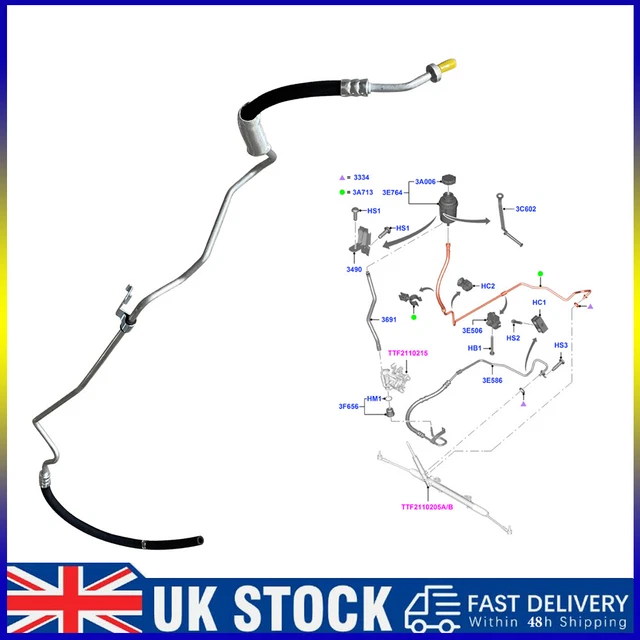 FOR FORD TRANSIT CUSTOM 2.0 ECO BLUE Low Return Power STEERING GEAR ...