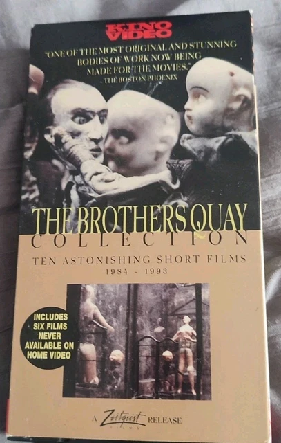 BROTHERS QUAY VHS Collection Yvan Shvankmaier Room 1984 G. Gilgamesh ...