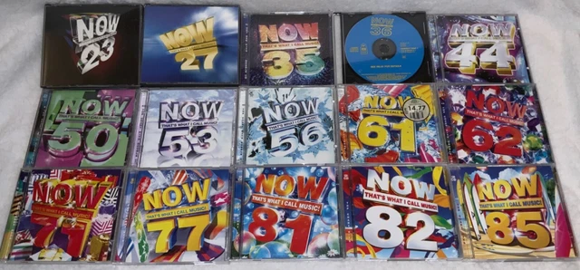 31 X NOW That's What I Call Music Cd Albums + Disc 1 of Now 36 Only ...