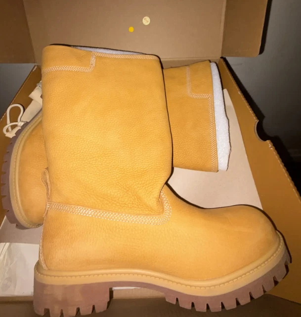 TELFAR X TIMBERLAND Mid Pull on Boot - Wheat £901.50 - PicClick UK