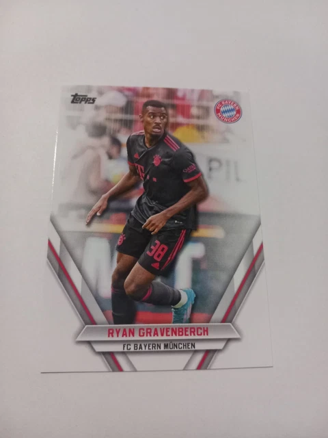 CARTA COMMERCIALE RYAN Gravenberch FC Bayern Monaco NUOVA EUR 1,00 ...