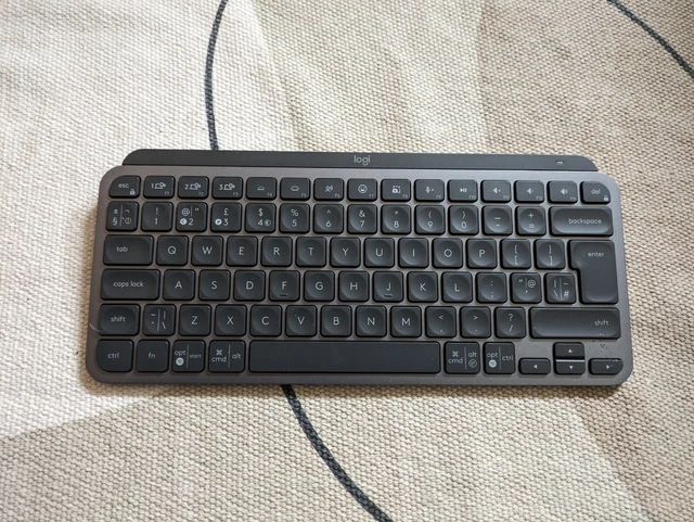 LOGITECH MX KEYS Mini Wireless Illuminated Keyboard - Graphite - USED ...