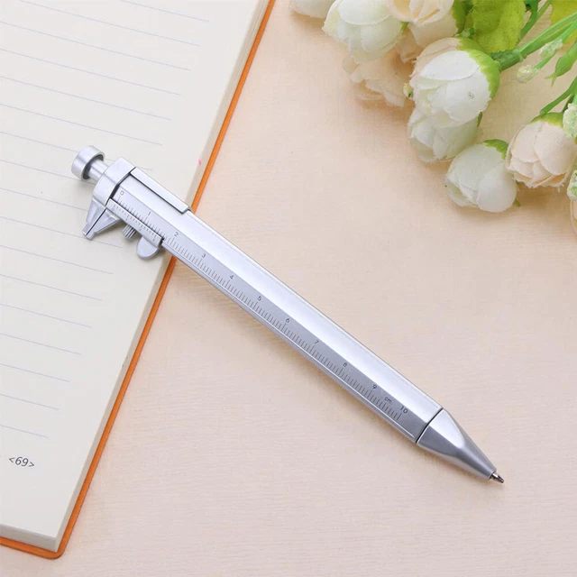 SCALE CALIPER LEVEL Pen Accurate Vernier Caliper School Office Supplies ...