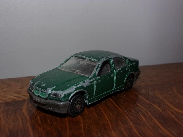 MAJORETTE BMW 325I Vert 1/58 style Norev Matchbox lesney Hotwheels ...