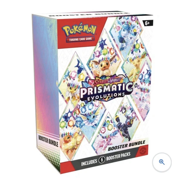 POKEMON SV PRISMATIC Evolution Booster Trading Card Bundle £52.88 ...
