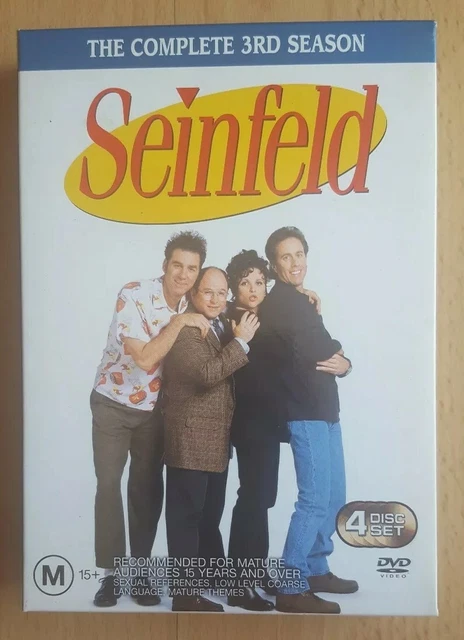 SEINFELD DVD - Complete Season 3 (4-Disc) $10.00 - PicClick AU