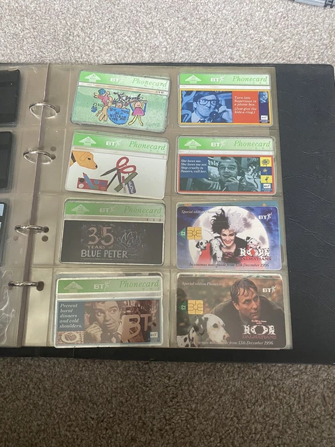 OVER 60 TELEPHONE Card Job Lot Various Designs With Folder £20.00 ...