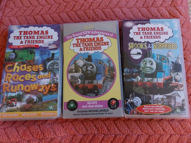 THOMAS THE TANK Engine Vhs Video Bundle £31.92 - PicClick UK
