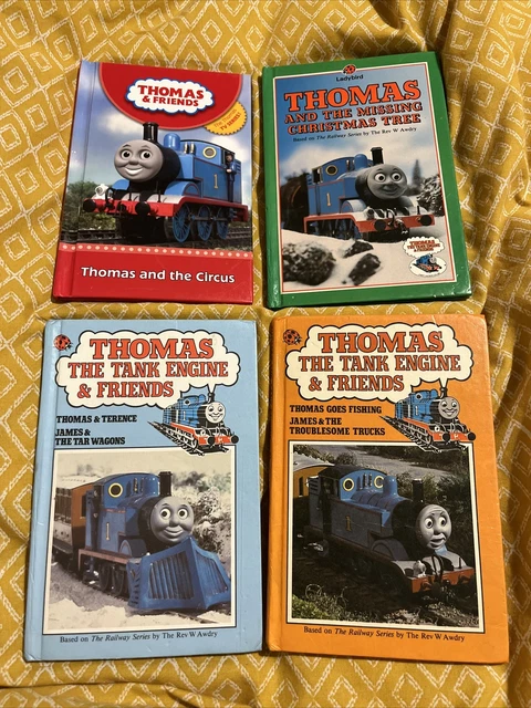 4 X LADYBIRD Egmont Thomas The Tank Engine Books - James Christmas ...