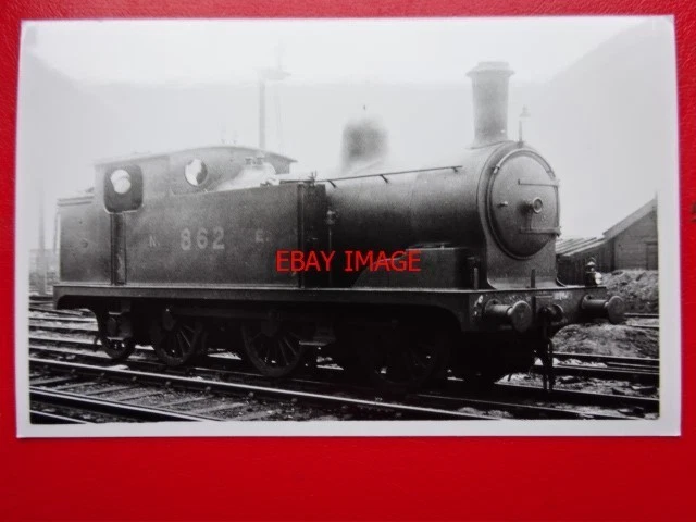 PHOTO LNER Ex Ner N8 0-6-2T Loco 862 At Heaton Shed Yard 14/5/20 £3.00 ...