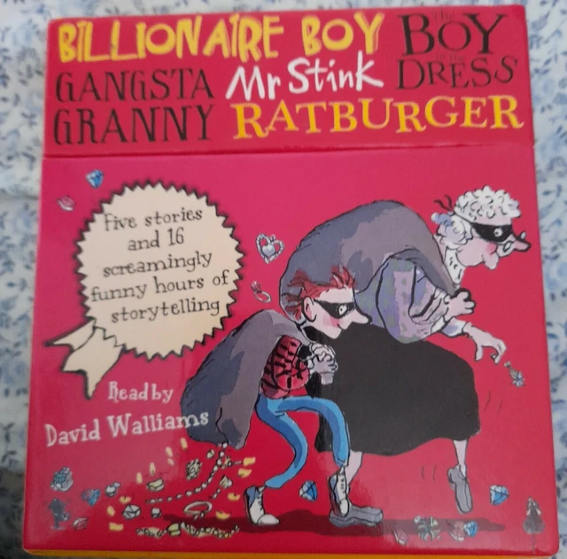 WALLIAMS COMPLETE AUDIO: The Boy in the Dress/Mr Stink/Billionaire Boy ...