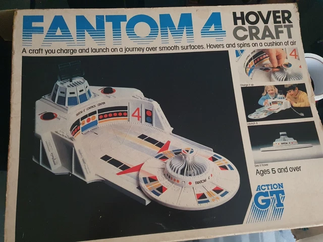 VINTAGE FANTOM 4 Hover Craft Not Tested Or Known If Complete? "RARE" £ ...