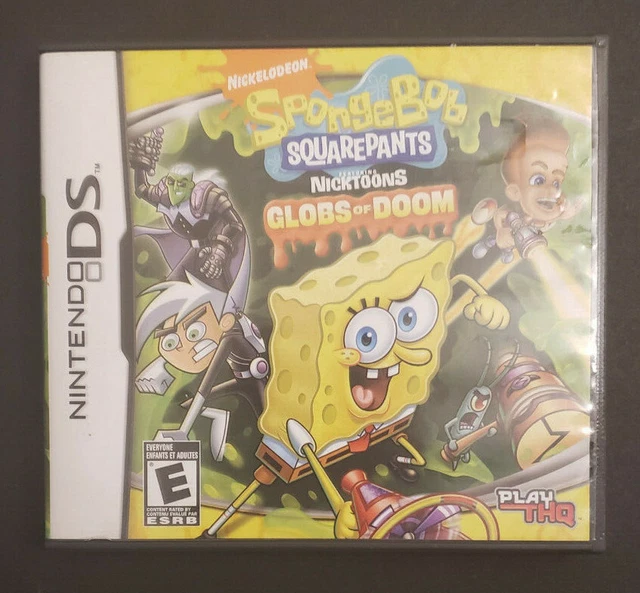 SPONGEBOB SQUAREPANTS FEATURING Nicktoons: Globs of Doom Nintendo DS ...