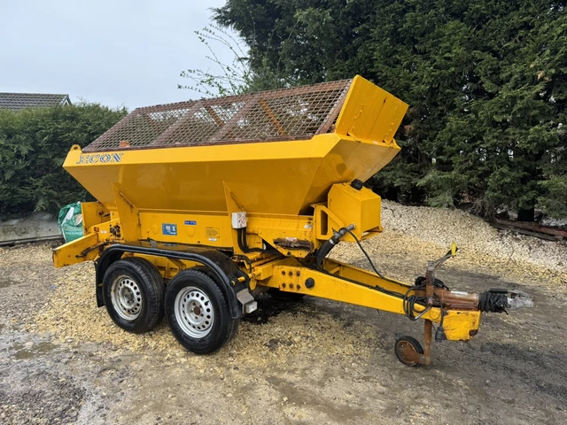 ECON GRITTER, SALT Spreader, Trailed, Snow, Vale, Gritting, fert ...