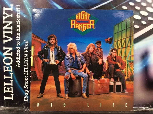 NIGHT RANGER THE Big Life LP Album Vinyl Record MCF3362 A1/B1 Rock 80’s ...