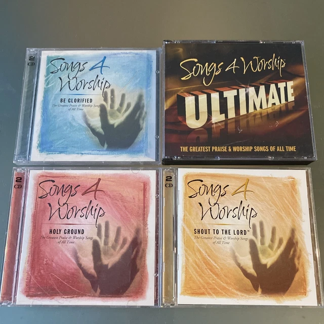 SONGS 4 WORSHIP 9 💿 LOT: Ultimate (Bon. DVD), Be Glorified SEALED ...