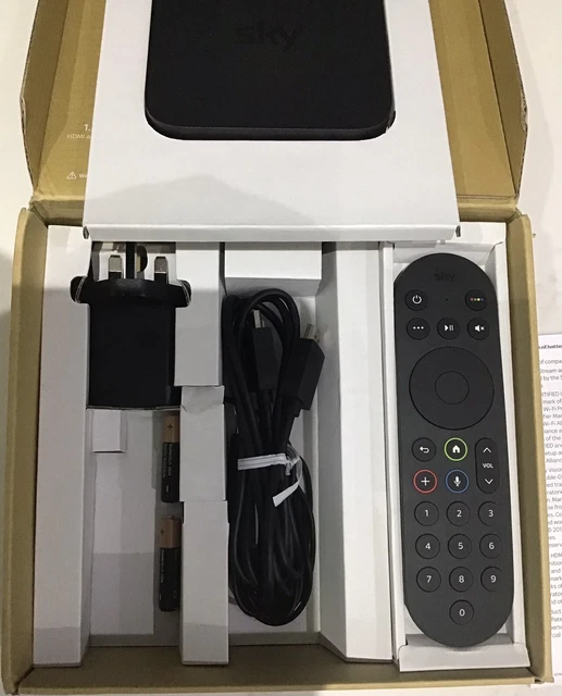 SKY STEAM PUCK with power , HDMI Cable and Remote Control. £64.99 ...