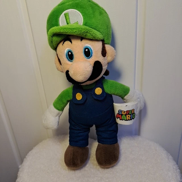 NINTENDO SUPER MARIO Bros Luigi Plush 10" Soft Toy £9.99 - PicClick UK