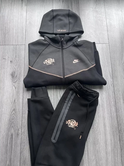 CENTRAL CEE X Nike Tech Fleece Syna World Full Tracksuit - Size M £198. ...