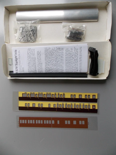 GWR TOPLIGHT COACH Kits PC Models X 2 - OO £25.66 - PicClick UK