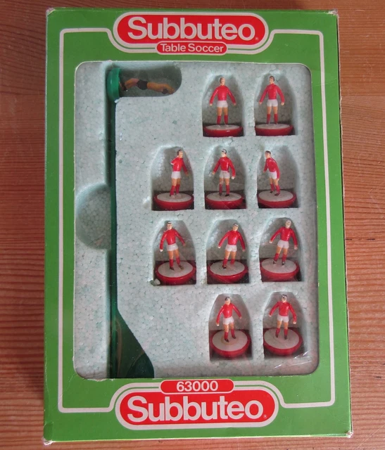 VINTAGE 1980S SUBBUTEO table soccer football team 63000 Liverpool FC 448 in box £9.99 - PicClick UK