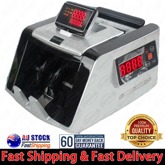 AUSTRALIAN NOTE COUNTER Money Bill Cash Counting Old New Notes Count ...