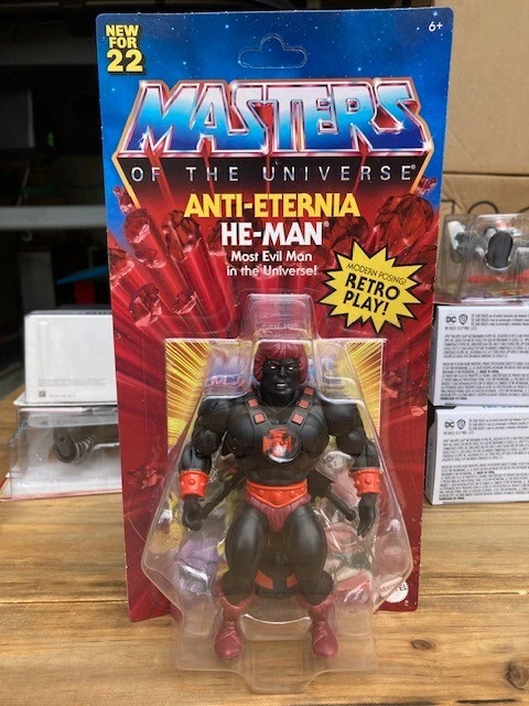 MASTERS OF THE Universe Origins Anti-Eternia He-Man 2022 MOTU Mattel ...