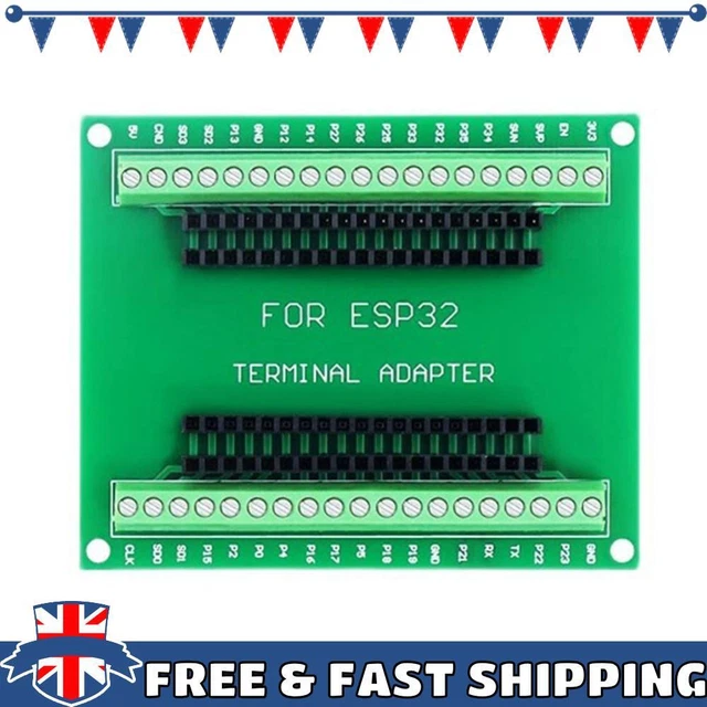 Esp32 Breakout Board Esp Wroom 32 Gpio 1 Into 2 Module Wifi Bluetooth Compatible £649 Picclick Uk