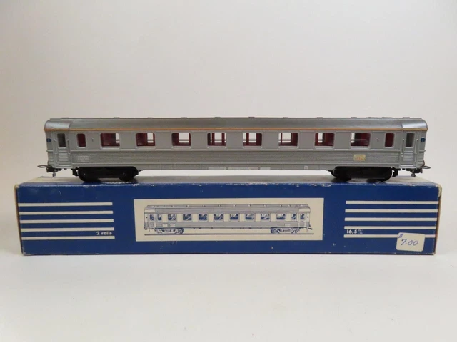 HORNBY ACHO 7370 SNCF 1st Class INOX Coach, HO, VNMB! £20.00 - PicClick UK