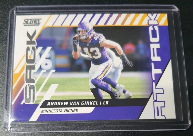 ANDREW VAN GINKEL - Score Football 2025 - Minnesota Vikings - Sack ...