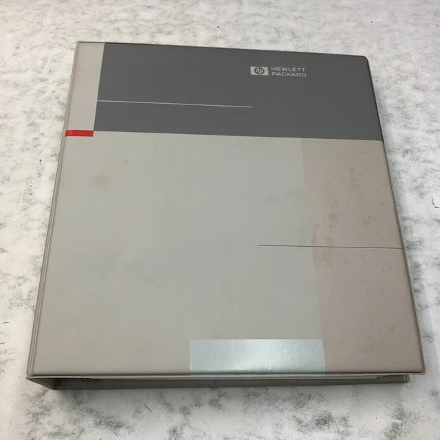 HP 8648 A/B/C/D Signal Generator Operation Service Guide Book 90048 $59 ...